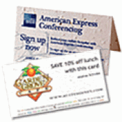 Cheap Scored Cards Matt Laminated (Double Sided) printing in Australia